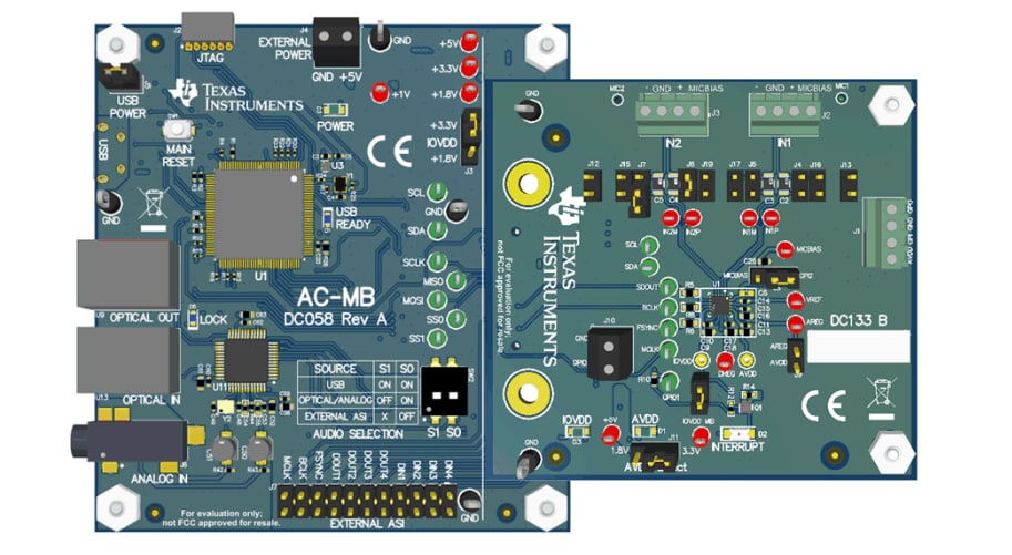 ADCx120Q1EVM-PDK & PCMD3140Q1EVM-PDK Eval Modules - TI | Mouser
