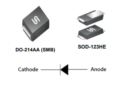 S1M Surface Mount Rectifiers - Taiwan Semi | Mouser