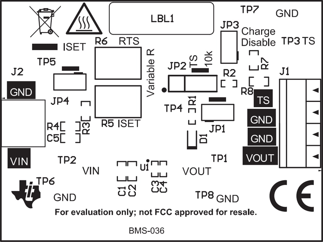 bq25175EVM Charger Evaluation Module (EVM) - TI | Mouser