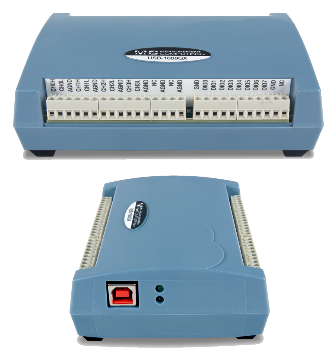 MCC USB-1608G High-Speed Multifunction DAQ Devices - Digilent | Mouser