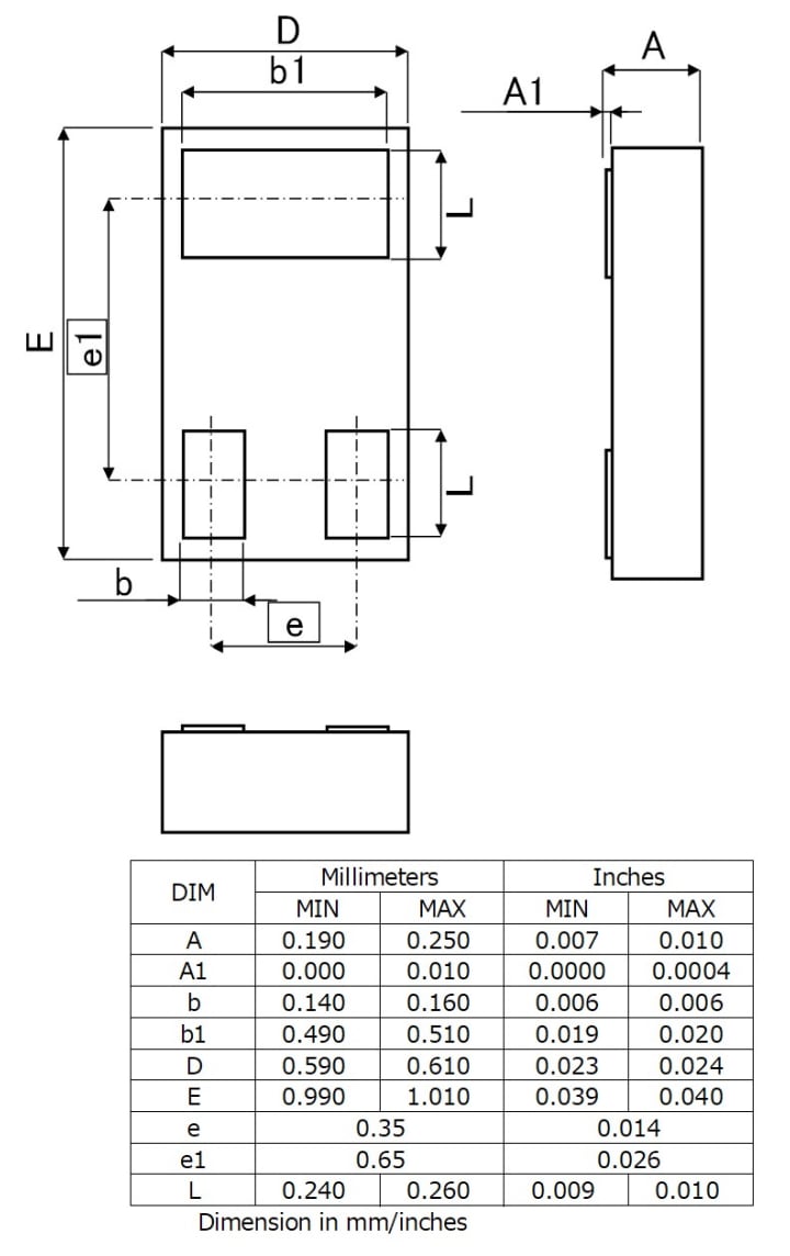 RA1C030LD WLCSP MOSFET - ROHM | Mouser