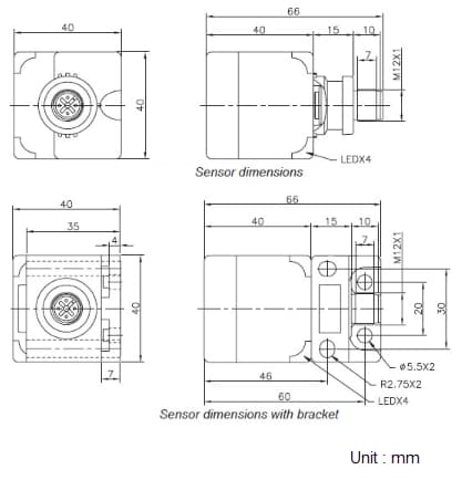 IRC40 Inductive Sensors for Conveyors & Escalators - Carlo Gavazzi | Mouser