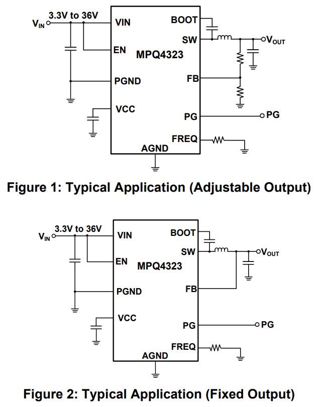 MPQ4323 42V Synchronous Step-Down Converters - MPS | Mouser