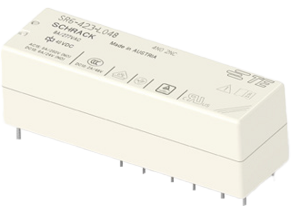 Force Guided Relays SR6 Next Generation - TE Connectivity / Schrack ...