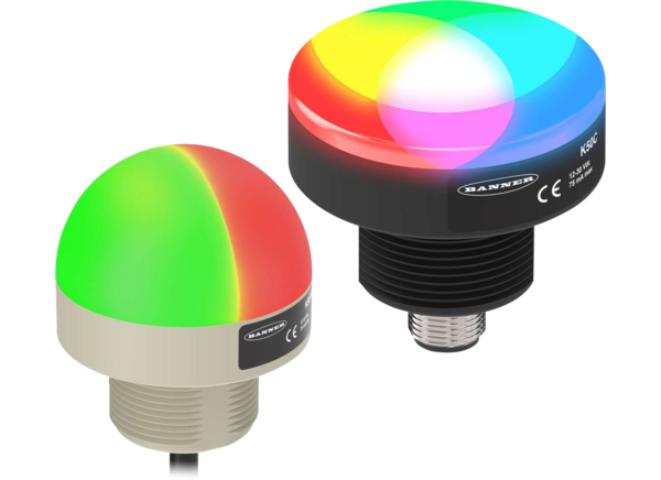 K50 Pro 50mm Programmable Multicolor Indicators - Banner Engineering ...