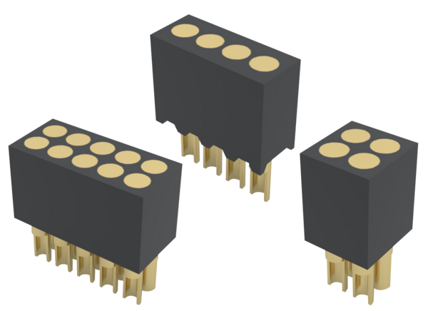 .050" Pitch Solder Cup Target Connectors - Mill-Max | Mouser