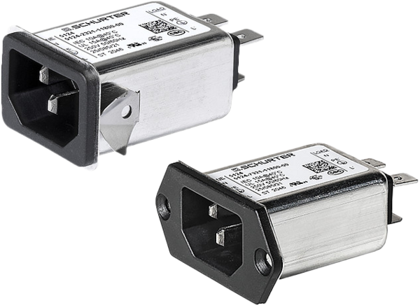 5124 Power Entry Modules with Line Filter - Schurter | Mouser