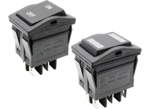 RB5 Rocker Switches - E-Switch | Mouser