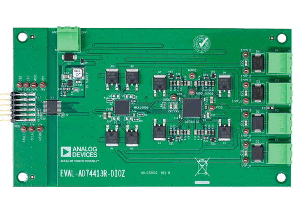 EVAL-AD74413R-DIOZ Evaluation Board - ADI | Mouser