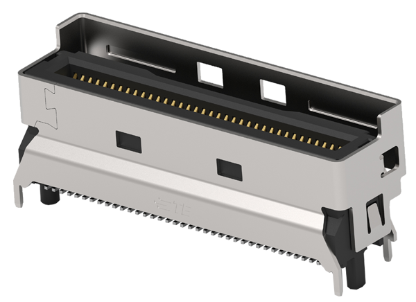 MCIO 85OHM X8 X16 Vertical Receptacles - TE | Mouser
