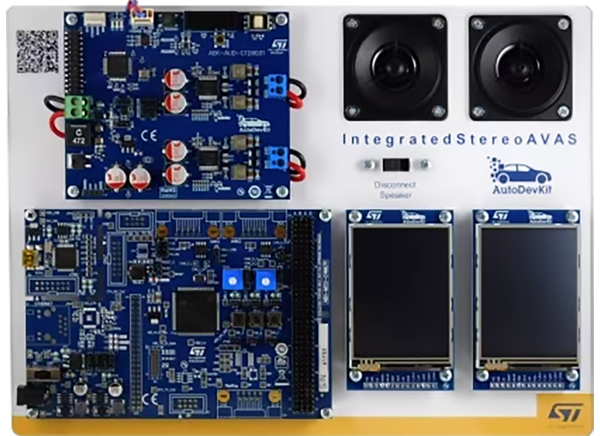 AEKD-STEREOAVAS Integrated Stereo AVAS Solution - STMicro | Mouser