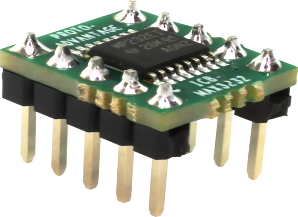 ICB-MAX3232 Breakout Board - Chip Quik | Mouser