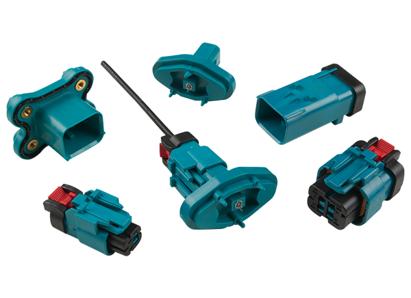 AMPSEAL 16 Connectors W/MATE-AX Coaxial Terminals - TE | Mouser