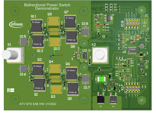 R 12V PDU SWITCH20 Demonstration Board - Infineon Technologies | Mouser