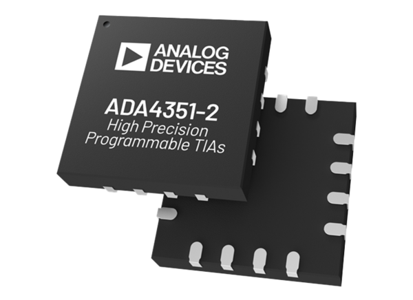 ADA4351-2 Precision Programmable Gain TIA - ADI | Mouser