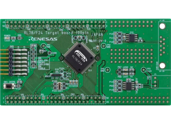 RL78/F24 Target Board - Renesas | Mouser