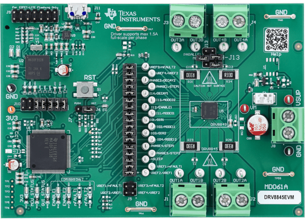 DRV8845EVM Motor Driver Evaluation Module - TI | Mouser