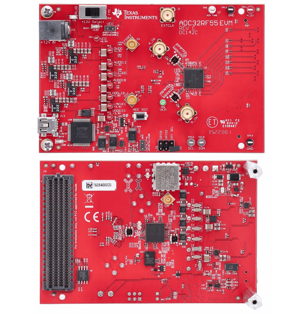 ADC32RF55EVM Evaluation Module - TI | Mouser