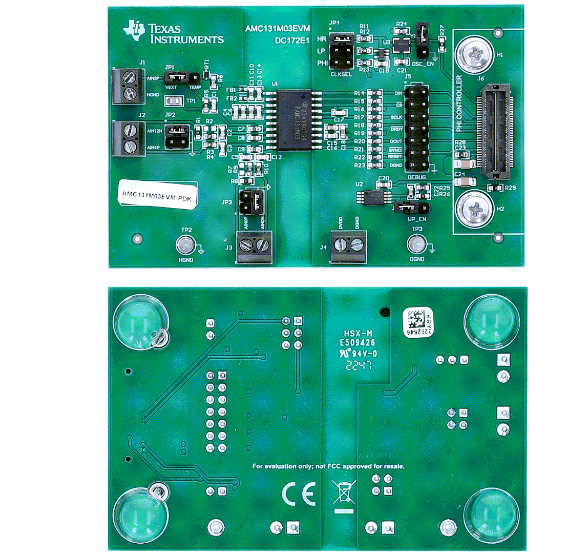 AMC131M03EVM Performance Demonstration Kit (PDK) - TI | Mouser