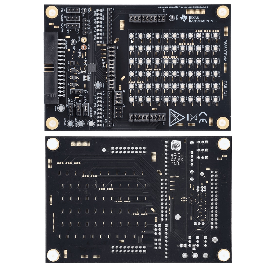LP5860TEVM Evaluation Module - TI | Mouser