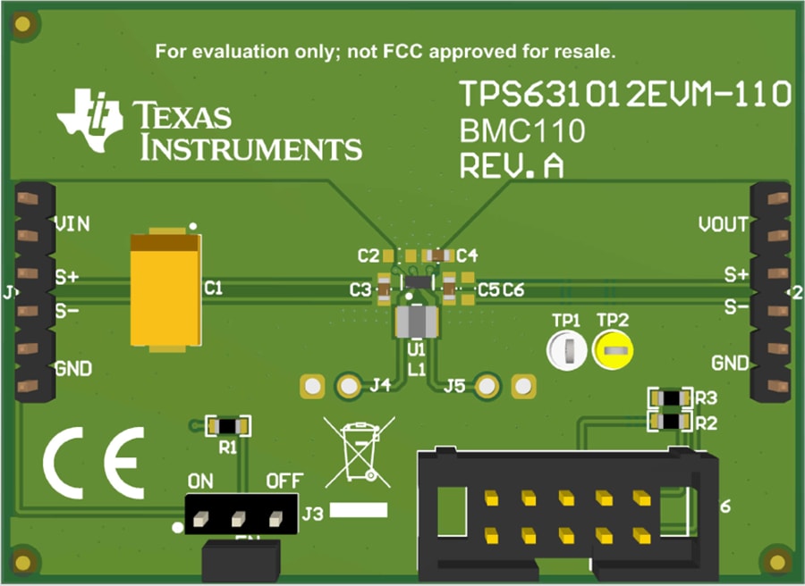 TPS631012EVM Converter Evaluation Module - TI | Mouser