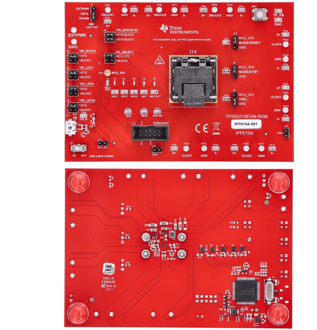 TPS65219EVM NVM Programming Boards - TI | Mouser