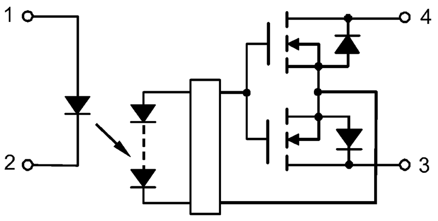 TLP3476S Photocoupler Photorelay - Toshiba | Mouser