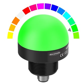 K50 Pro 50mm Programmable Multicolor Indicators - Banner Engineering ...