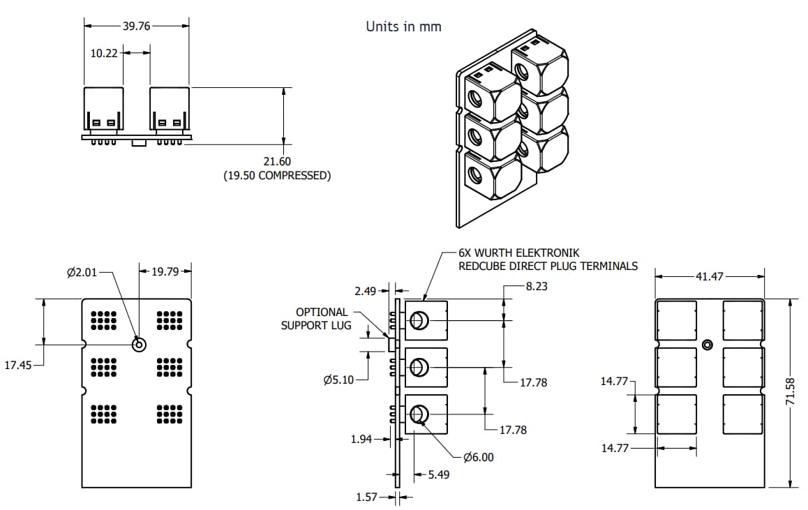 360A DC PTO Board Wide Connector (LSA-PTO-007) - LoadSlammer | Mouser