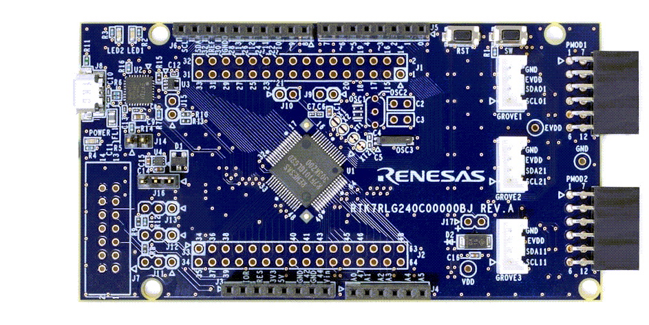 RL78/G24 Fast Prototyping Board - Renesas | Mouser