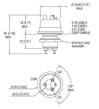 GH3 Series Single Pole Double Throw HV Relays - Gigavac | Mouser