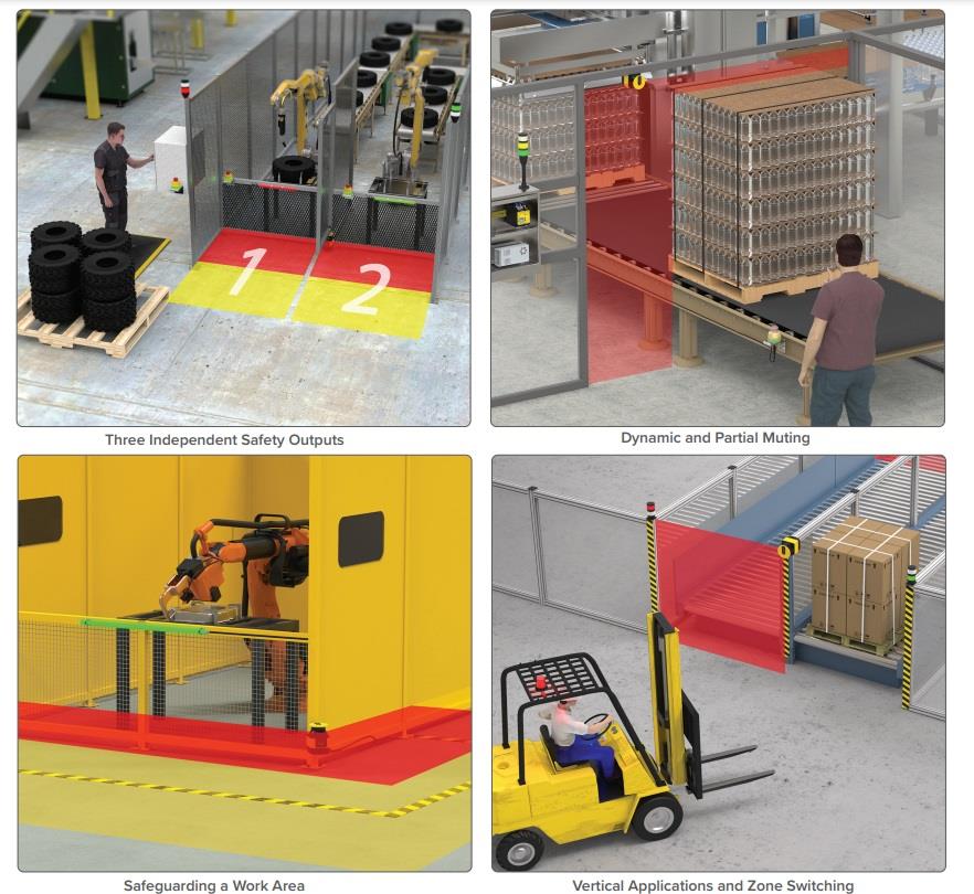 SX5 Series Safety Scanners - Banner Engineering | Mouser
