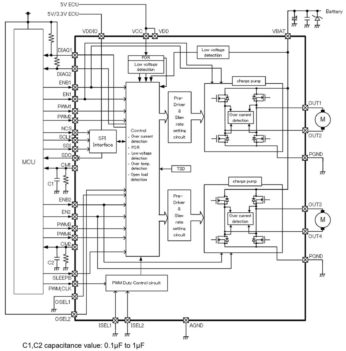 Bi Cmos Linear Integrated Circuits Toshiba Mouser