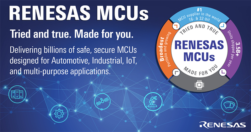 Microcontrollers (MCUs) - Renesas | Mouser