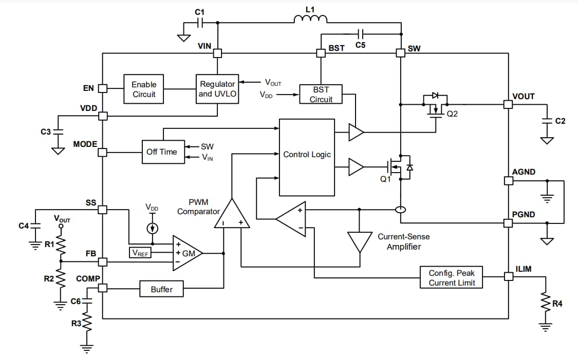 MPQ3431C Synchronous Boost Converters - MPS | Mouser