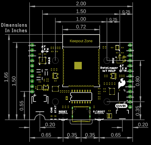 DataLogger IoT - 9DoF - SparkFun | Mouser