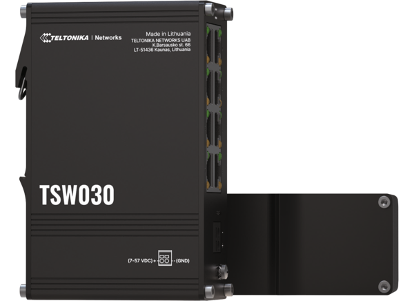 TSW030 8-Port Ethernet Switch - Teltonika | Mouser