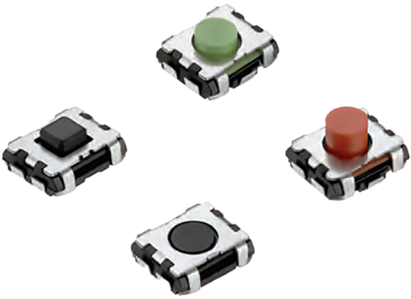 SOF Tactile Switches with Button - Mitsumi | Mouser