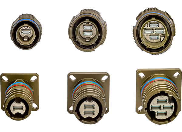 VITA 87 High-Density Circular MT Connectors - TE | Mouser