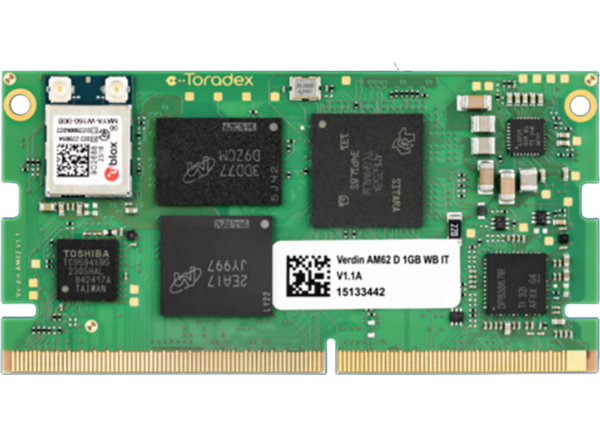 Sitara AM62 Computer-on-Modules - Toradex | Mouser