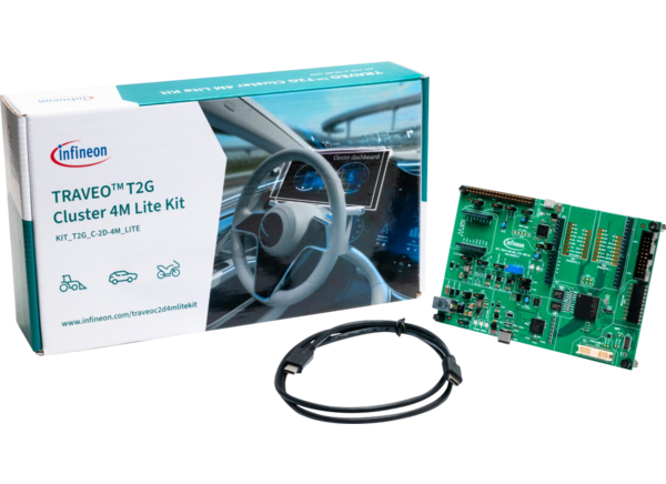 TRAVEO™ T2G Cluster 4M Lite Kit - Infineon Technologies | Mouser