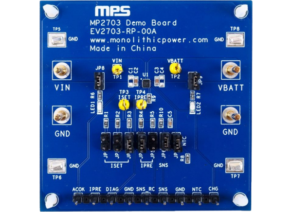EV2703-RP-00A Battery Diagnostic Evaluation Board - MPS | Mouser