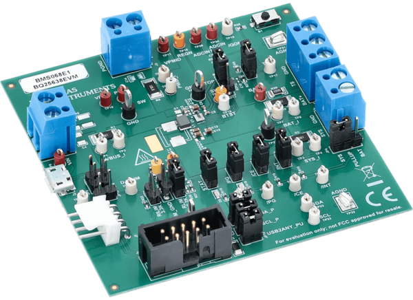 bq25638EVM Charger Evaluation Module (EVM) - TI | Mouser
