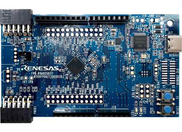 FPB-R9A02G021 RISC-V MCU Fast Prototyping Board - Renesas | Mouser