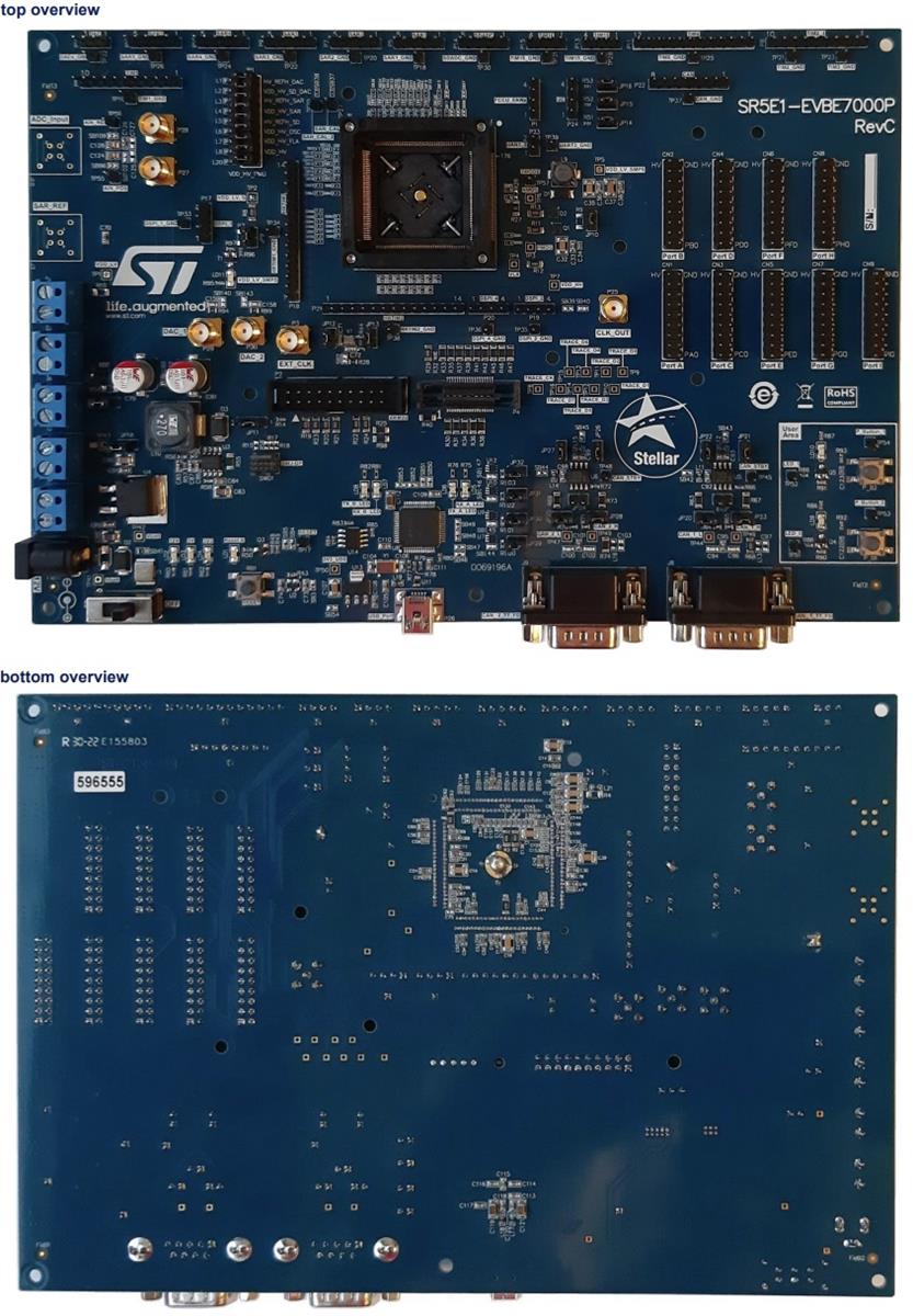 SR5E1-EVBE7000P Evaluation Board - STMicro | Mouser