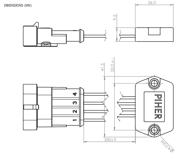 TSDA Tilt Sensors - Piher | Mouser