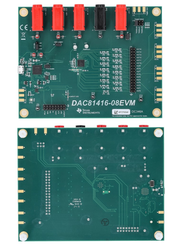 DAC81416-08EVM Evaluation Module - TI | Mouser