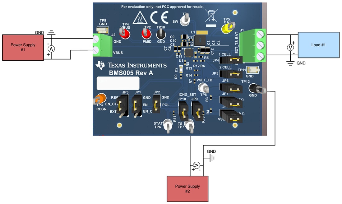 bq25308EVM Charger Evaluation Module (EVM) - TI | Mouser