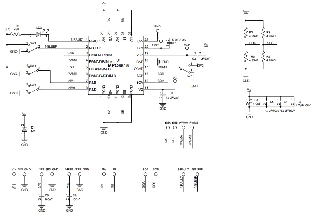 EVQ6615-QK-00A Evaluation Board - MPS | Mouser