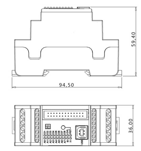 Controllino MINI Programmable Logic Controllers - Industrial Shields ...